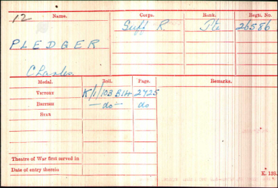 photo; Commonwealth War Graves Commission