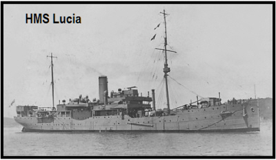 His relative supplied this photo of Victor, serving on HMS Hannibal