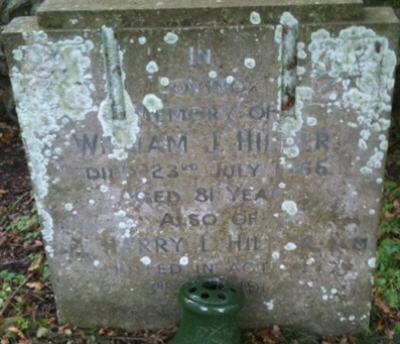 Memorial to brothers Harry Hilder and William Hilder which is next to ...
