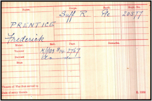 amended map from Sherwood Foresters website