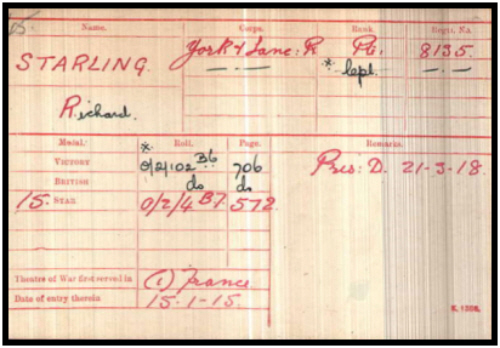 105 of the Battalion died on the 21st March 1918, only 9 have ...